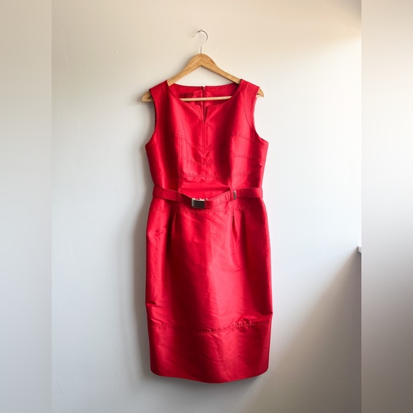 Ross Mayer | Dresses | Ross Mayer Belted Shift Dress | Poshmark
